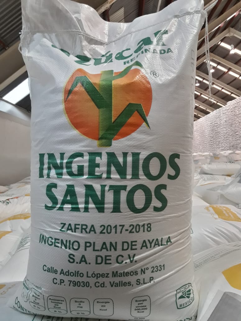 Azúcares y Melaza, descripción, presentaciones – Ingenios Santos